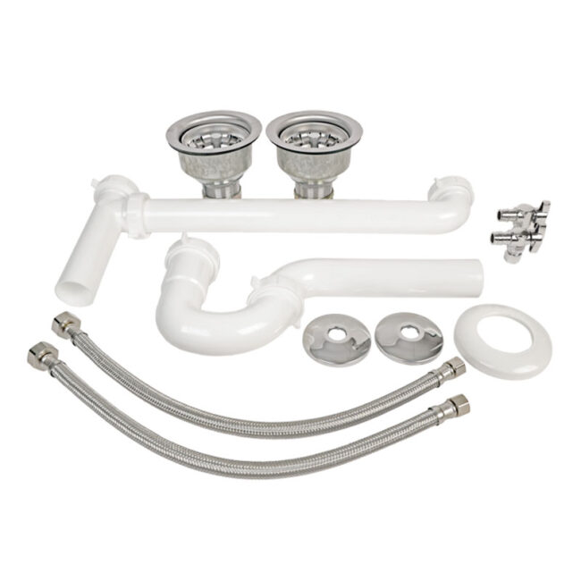 End Waste Kit PEX-A With Supply Line – Stream33